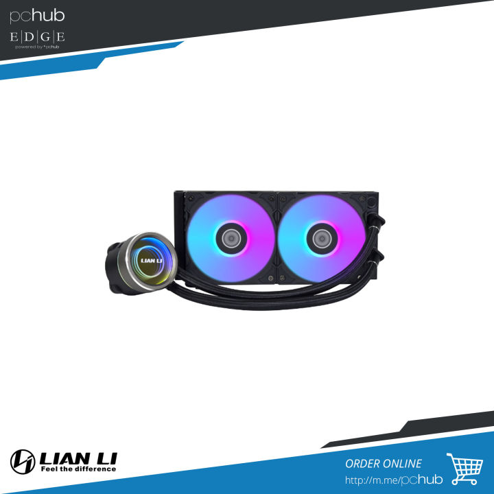 Lian LI Galahad 2 Trinity aRGB black, 240mm AIO LC Cooler, pn: GA2T24B ...