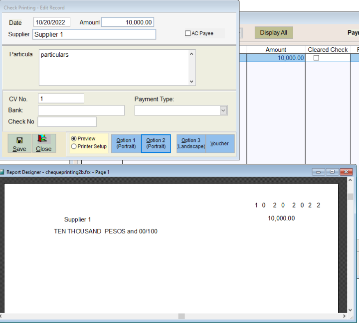 Check/Cheque Writer System | Lazada PH