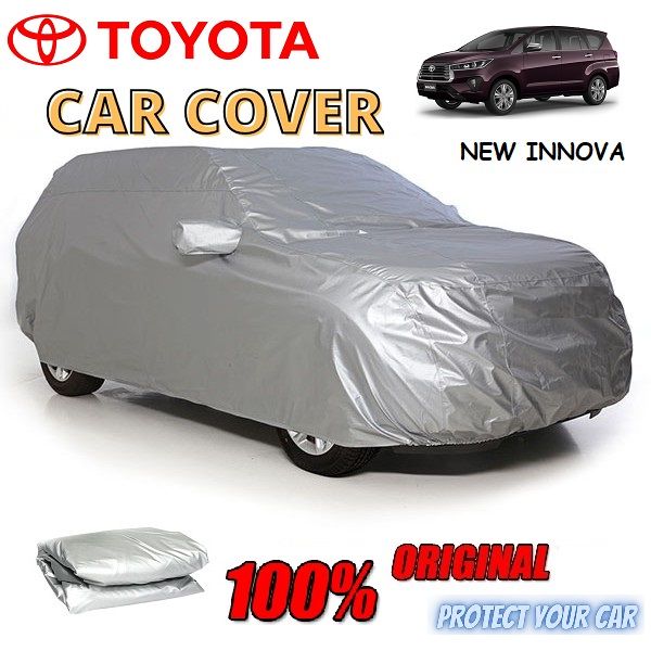 TOYOTA INNOVA 2019 2020 2021 2022 2023 CAR COVER PROTECTION RAIN PROOF DUST RESISTANCE AND MADE FOR accessories Lazada Lazada PH
