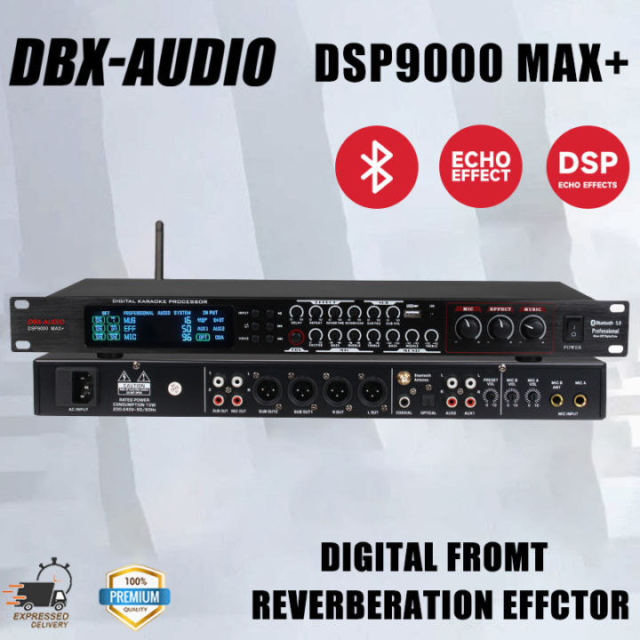 DBX-Audio DSP9000 MAX+ เลือกโพเทนชิออมิเตอร์เพื่อให้การสอบเทียบแม่นยำ ...