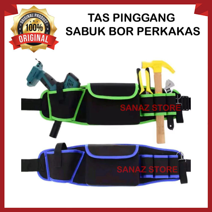 Tas Pinggang Perkakas Multifungsi Menyimpan Peralatan Alat Kunci ...