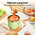 MAIMEITE Panci Listrik 1.8L Kompor listrik pintar Pelajar Pot Portable ...