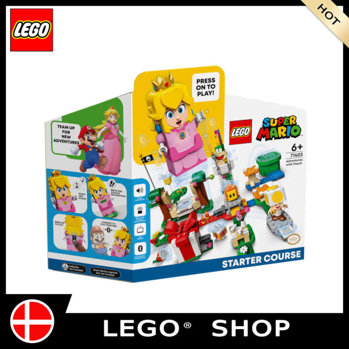 [100% Original] LEGO 71403 Super Mario Adventures with Peach Starter ...