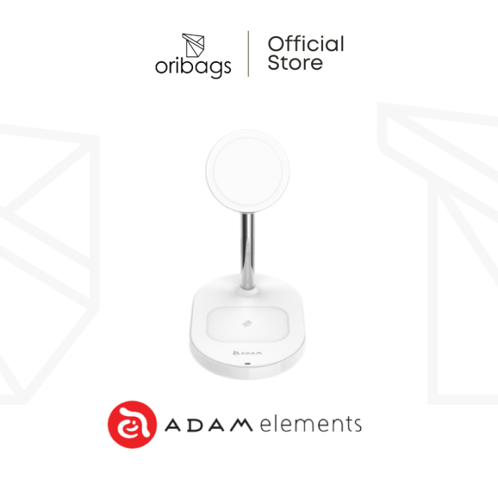 ADAM elements OMNIA M2+ Magsafe 2+1 Wireless Charging Station | Lazada