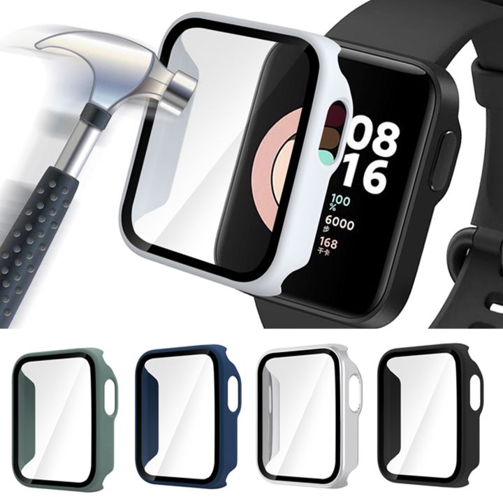 Hard Full Edge Glass Screen Protector Case Shell Frame for Xiaomi Mi ...