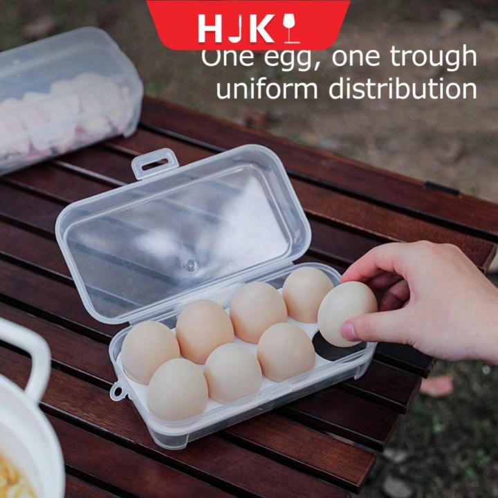 HJKL ความปลอดภัยและความปลอดภัย กล่องไข่ปิกนิก โปร่งใสโปร่งใส แบบมีรู ...
