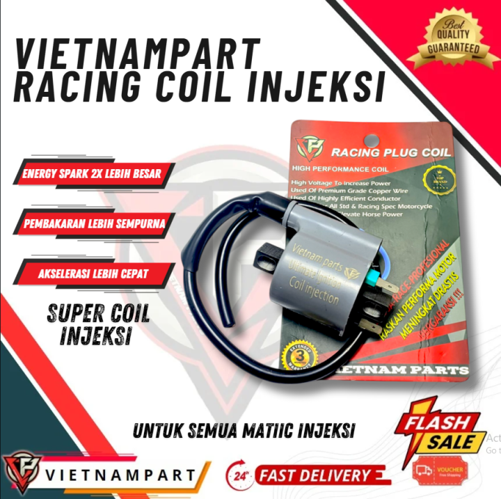 Koil Coil RACING VIETNAMPART Injeksi Super Universal Semua Motor ...