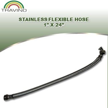 Stainless flexible hose 1 inch npt x 24" long for bladder tanks | Lazada PH