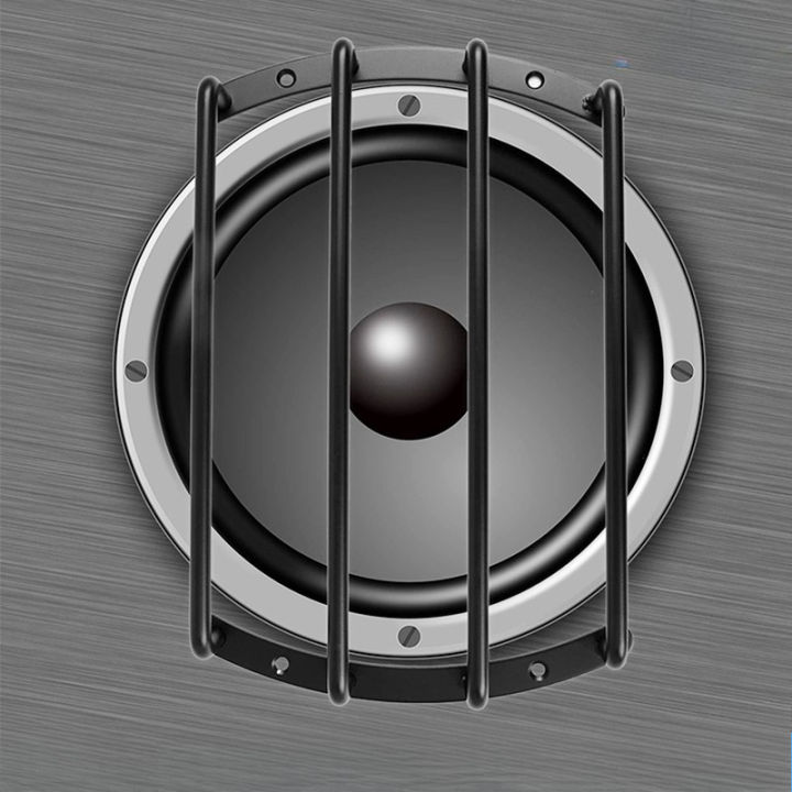 Black Color Metal Car Bar Grille Audio Speaker Subwoofer Grill Grille ...