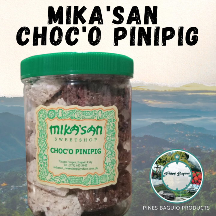 MIKA'SAN CHOC'O PINIPIG - Baguio Pasalubong | Lazada PH