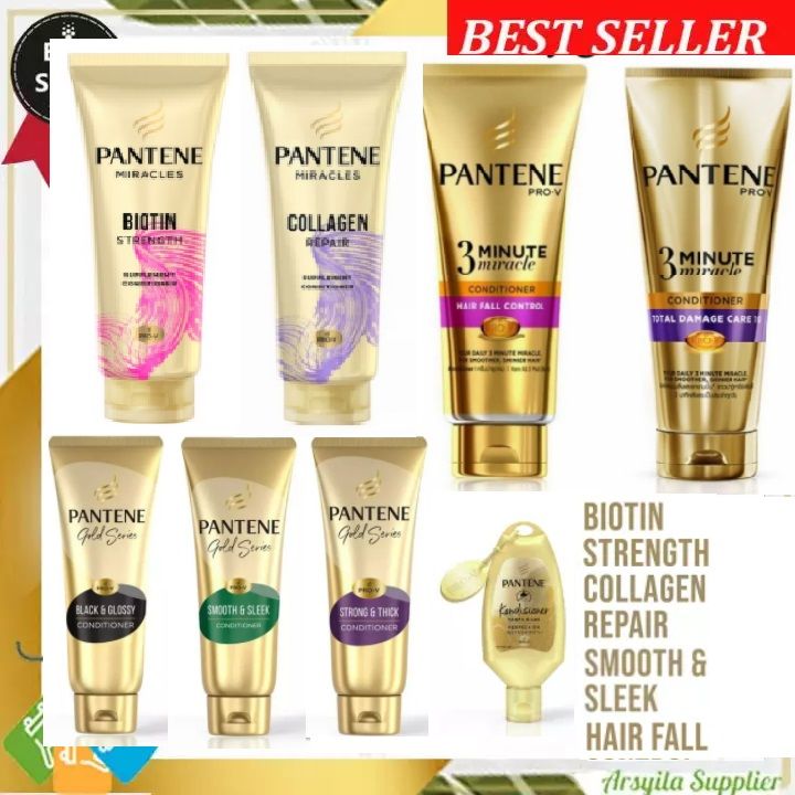 PANTENE Conditioner Hair Fall Control - Damage Care - Perfect on ...