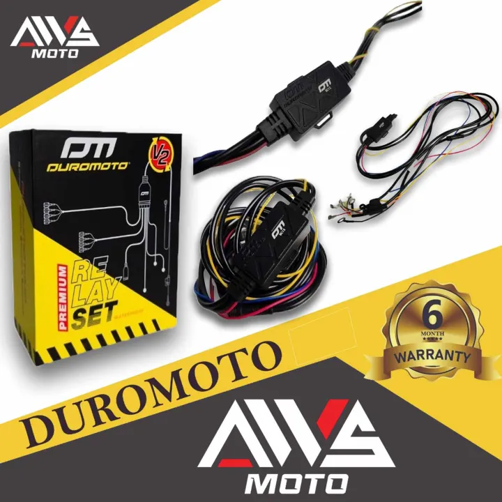 Relay lampu motor Duromoto V2 TERBARU 2024 - Relay Sett Duromoto ...