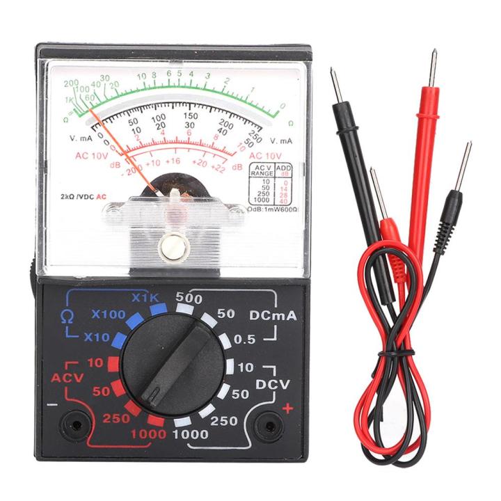 EVD Analog Measuring AC DC OHM Voltmeter Ammeter Professional Measurement Tool Electrical Trade Tools Testers Measuring AC and DC voltage and current resistance Lazada Lazada PH