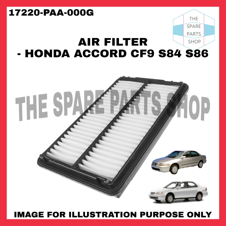 HONDA ACCORD CF9 S84 S86 AIR FILTER (17220-PAA-000) | Lazada