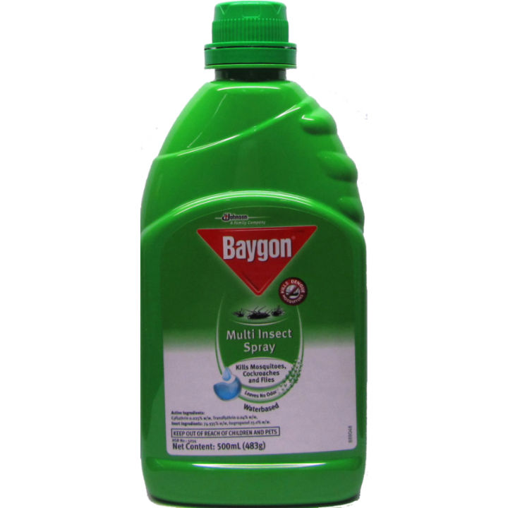 Baygon Multi Insect Killer Water Based 500ml | Lazada PH