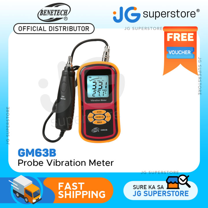 Benetech GM63B Digital Displacement / Velocity / Acceleration ... Benetech GM63B Digital Displacement / Velocity / Acceleration ...