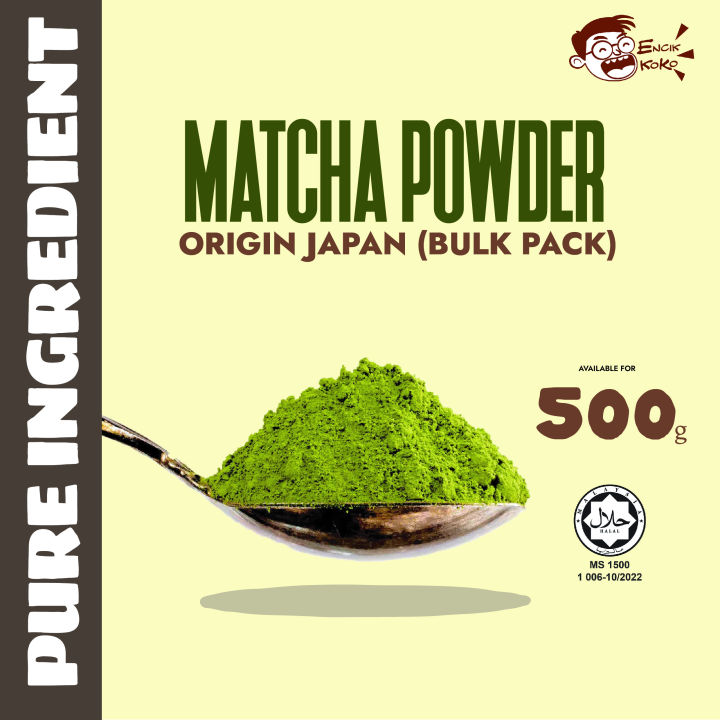 MATCHA POWDER / SERBUK MATCHA - 25G/100G/500G Origin Japan | Lazada