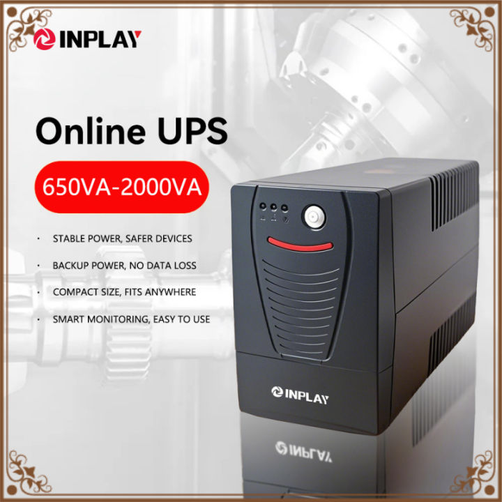 INPLAY / SECURE UPS 650VA 1000VA 1500VA 2000VA With AVR Uninterruptible ...