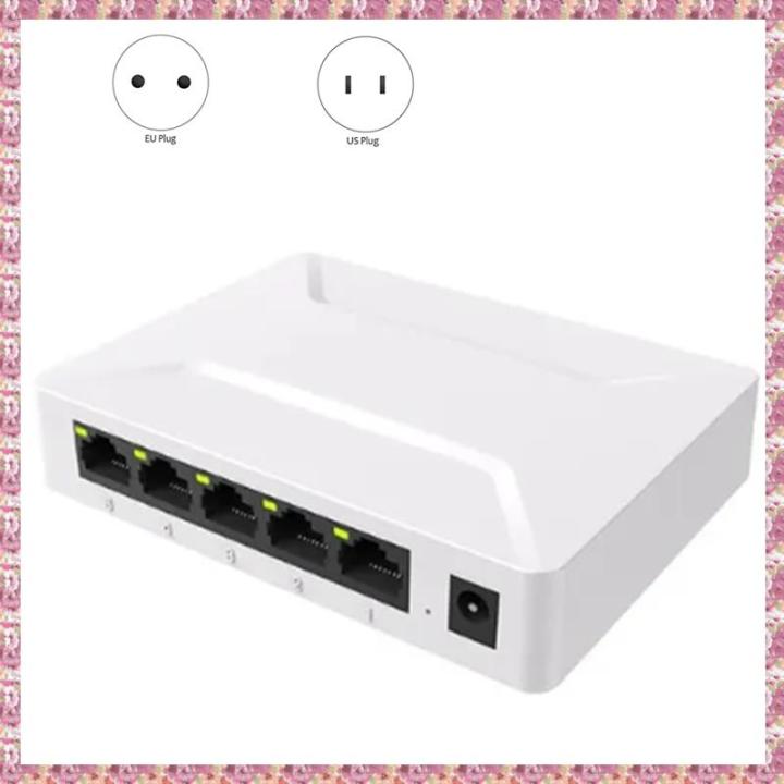 Network Switch 5 Port 100/1000Mbps Gigabit Network Ethernet Switch ...