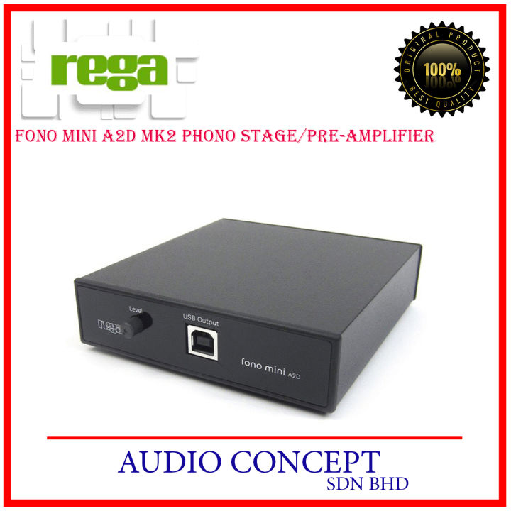 Rega Fono Mini A2D MK2 Phono Stage Pre-Amplifier (Made In England) | Lazada