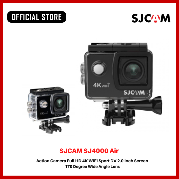 SJCAM Action Camera SJ4000/SJ4000 Dual Screen Full HD 4K wireless WIFI outdoor underwater riding ...