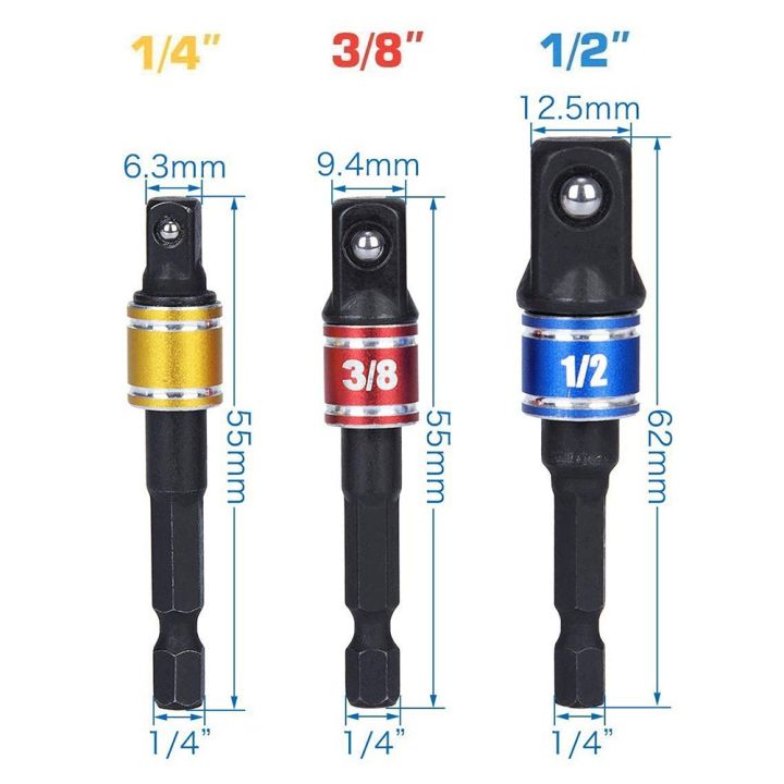 Gracekarin Hexagonal Handle Electric Drill Square Head Transfer Rod ... Gracekarin Hexagonal Handle Electric Drill Square Head Transfer Rod ...