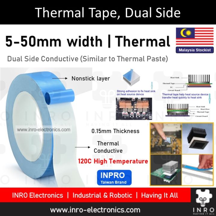 Thermal Conductive Tape Tapes, Heat Sink Compound Tapes, Dual Side ...