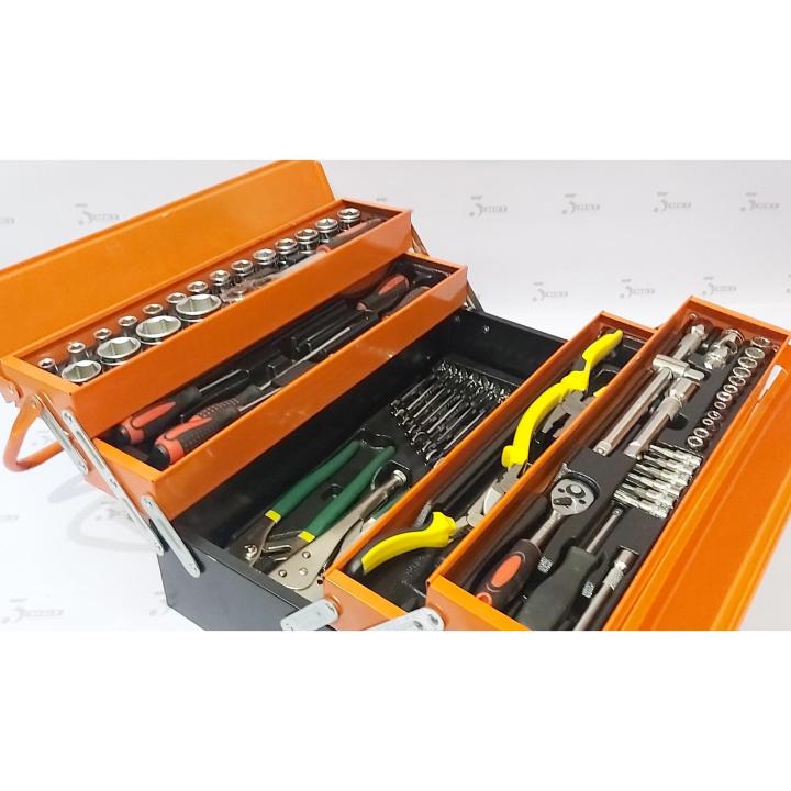 MAKUTE TOOL SET KITS WITH METAL BOX 85 Pcs. | Lazada PH