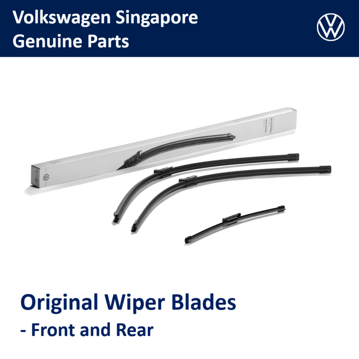 [Official Volkswagen SG] VW Genuine Wiper Blades, front and rear ...