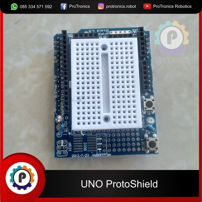 UNO Proto Shield prototype expansion board with mini breadboard ...
