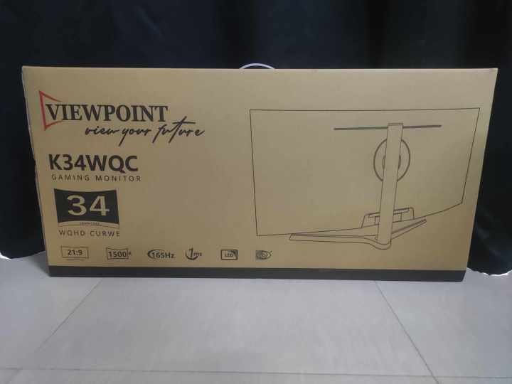 34" Viewpoint K34WQC WQHD Ultrawide Curved 180hz Monitor Bnew | Lazada PH