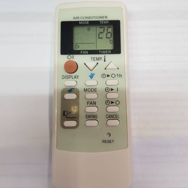 รีโมทแอร์ยี่ห้อ sharp รุ่น CRMC-A751 หน้าเดิมใช้แทนตัวเดิมได้ | Lazada ...