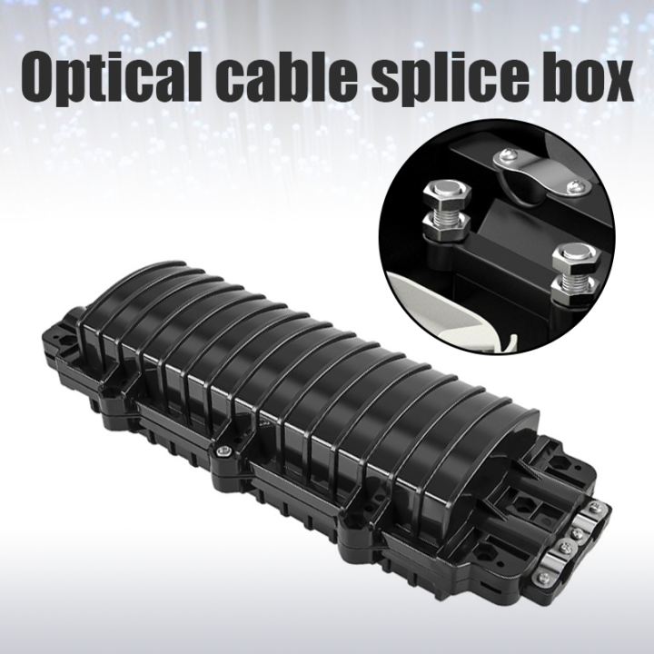 Fiber Optic Horizontal Closure Cable Enclosure Optical Fiber Splice For ...