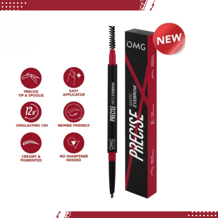 OMG Oh My Glam Pracise Matic Eyebrow/Pensil Alis | Lazada Indonesia