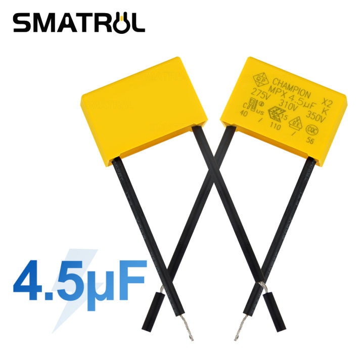SMATRUL X2 Safety Capacitor Series AC 275V 3.3UF/350V For No Neutral ...