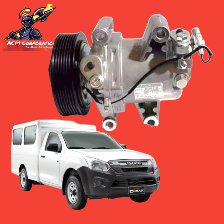 Isuzu Dmax D-max Flexicube Compressor Car Aircon Parts Calsonic Kansei ...