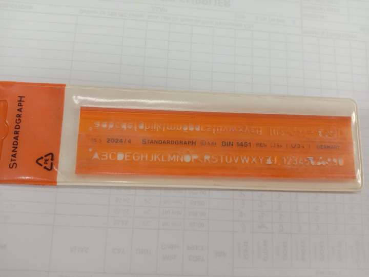 SALE! Standardgraph Lettering Guide 0.6mm | Lazada PH