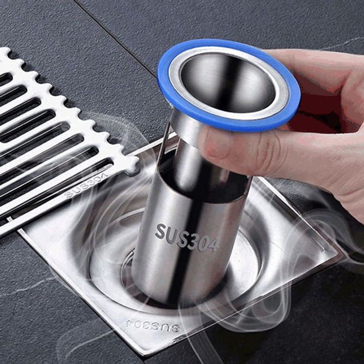 【SensoDaily】 304 Stainless Steel Floor Drain Core Deep Water Seal ...