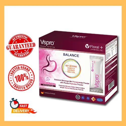 READY STOCK VSPRO FLORAL + Probiotics Digestion Gut Healthy Premium ...