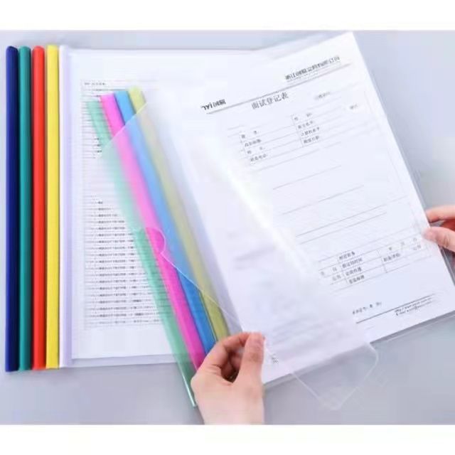 [ Ready Stock ] 10pcs 8mm A4 Paper File favorites Folder/Slide Bar ...