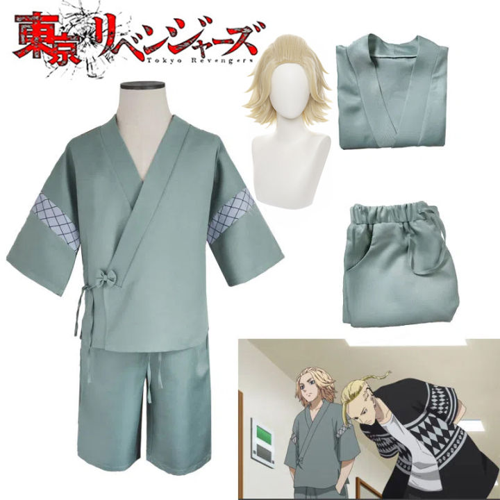 Anime Mikey Tokyo Revengers Manjiro Sano Takemichi Hanagaki Cosplay ...
