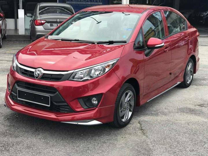 Proton Persona 2016 Sportivo Bodykit Body Kit Skirting Skirt Lip With ...