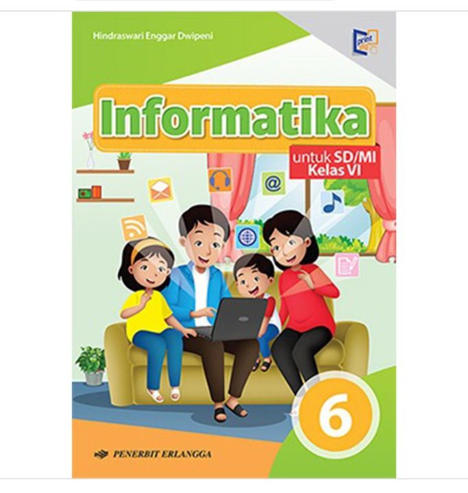Buku Erlangga Informatika Kelas 6 SD MI | Lazada Indonesia