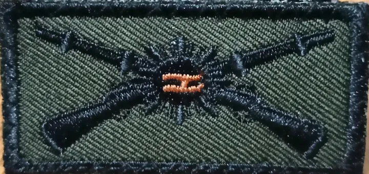 INFANTRY PATCH, CROSS-RIFLE PATCH ( OFFICIAL ) WITH VELCRO | Lazada PH