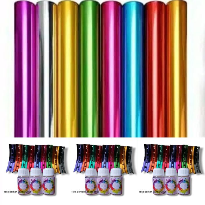 TERBARU! Pewarna Logam cat chrome candy paint instan 10ml ISI lebih ...