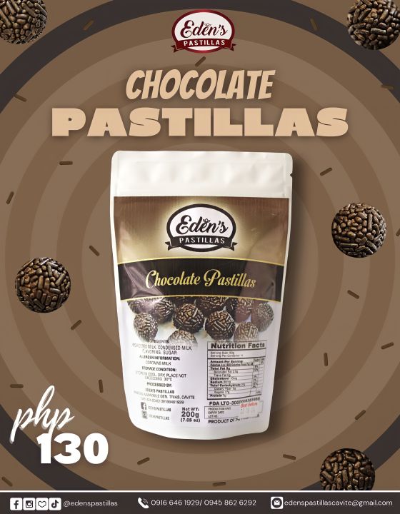 Eden's Hershey's Chocolate Flavored Pastillas / 45 PCS. | Lazada PH