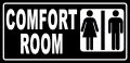 COMFORT ROOM SIGNAGE PVC TYPE WATERPROOF AND NON-FADING | Lazada PH