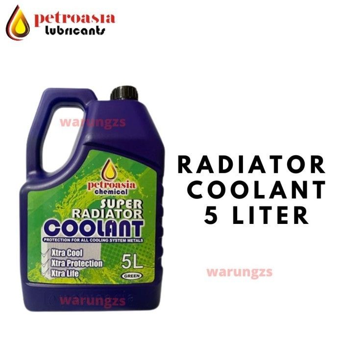 PETROASIA Super Radiator Coolant 5L Air Radiator ORIGINAL | Lazada ...