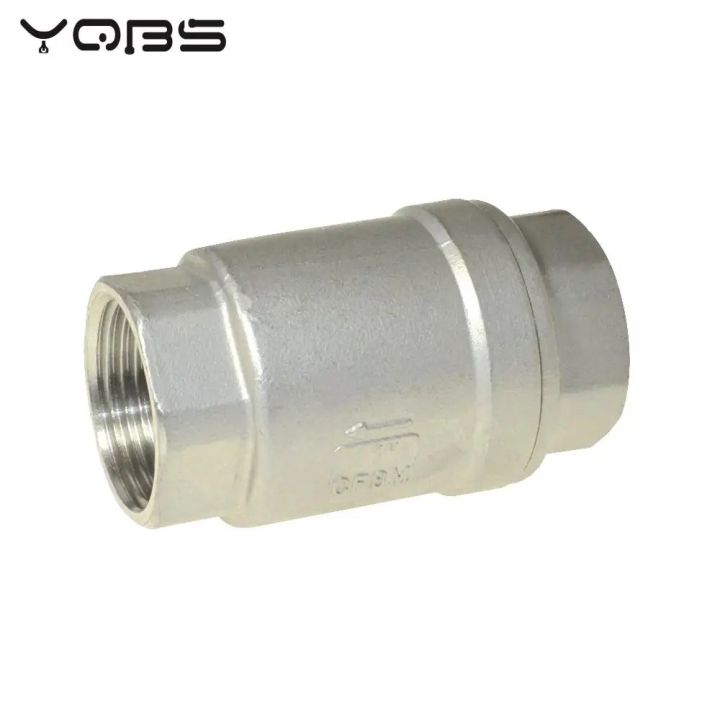 YQBS Stainless Steel (304) vertical lift In Line Spring Check Valve ...