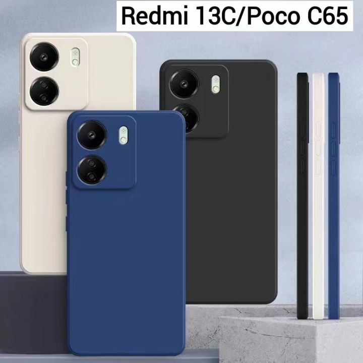 Redmi A3/POCO C65ตรงรุ่น(ส่งในไทย)เคสTPUนิ่มสีพาสเทลแบบคลุมกล้องXiaomi Redmi Note 13 5G/Redmi ...